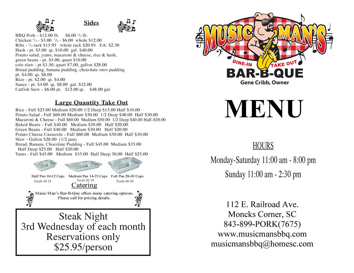 Music Man’s Bar-B-Que - Destination BBQ