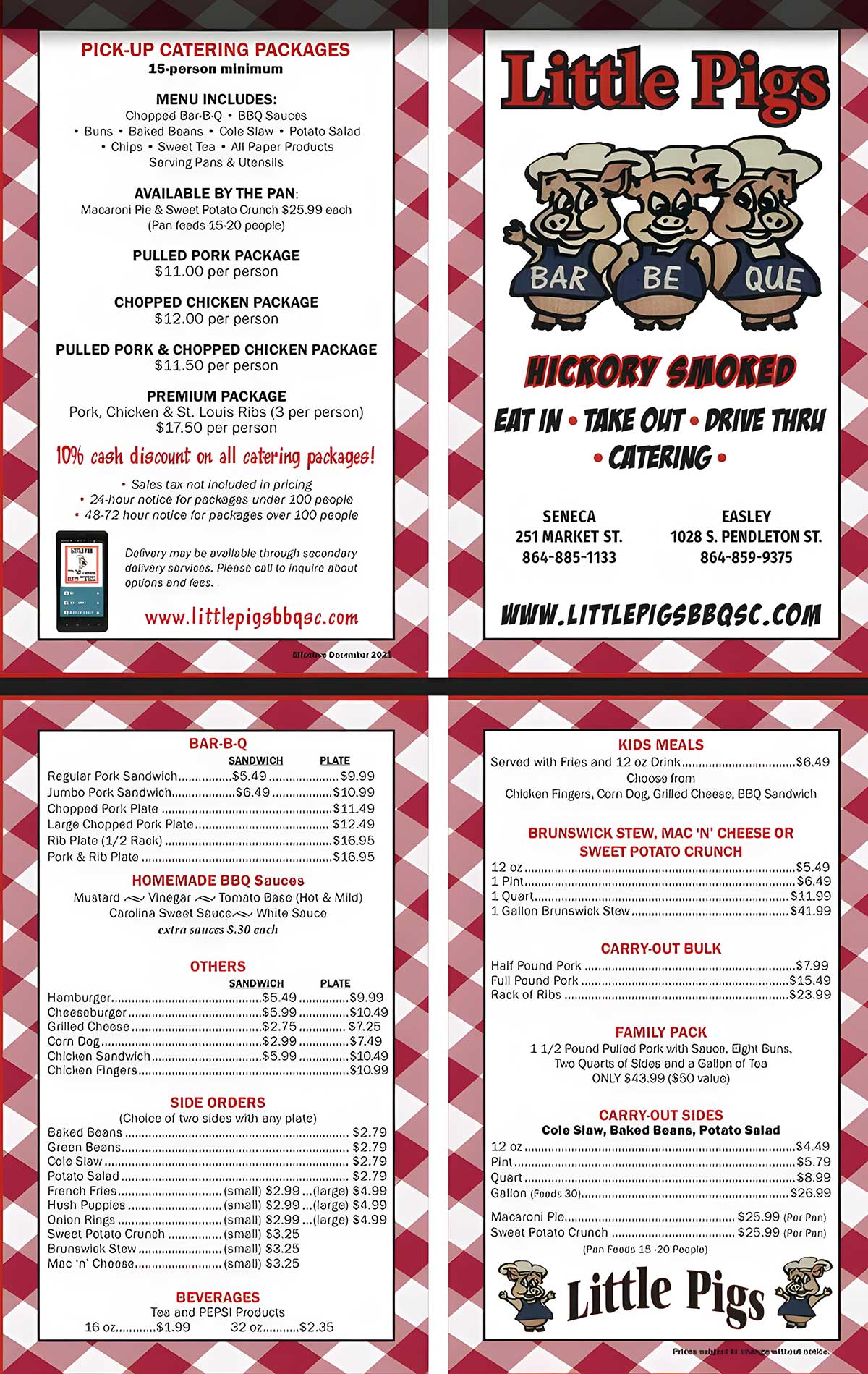 Little Pigs BBQ in Easley - Destination BBQ