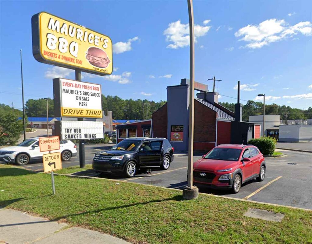 Maurice’s Piggie Park BBQ on O'Neil Court - Destination BBQ