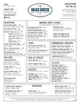 Roadhouse BBQ Restaurant in Port Royal, SC - Destination BBQ