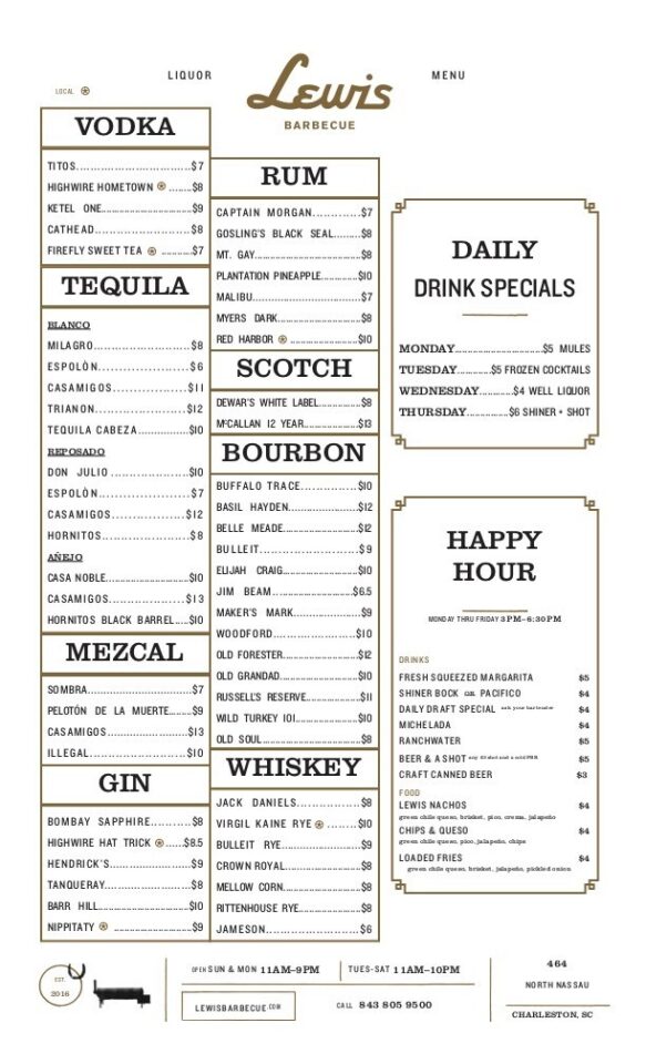 Lewis Barbecue Restaurant in Greenville, SC - Destination BBQ