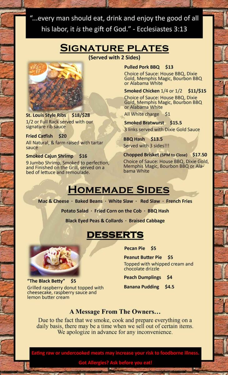 The Dixie Pig - BBQ Restaurant in Rock Hill - Destination BBQ