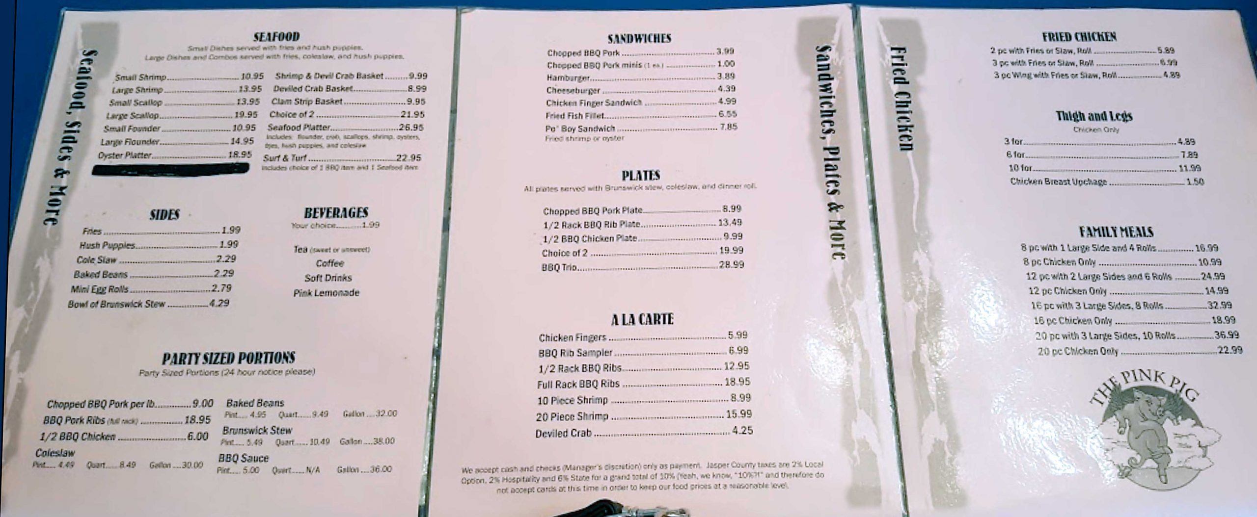 The Pink Pig ***Permanently Closed*** BBQ Restaurant near Hardeeville ...