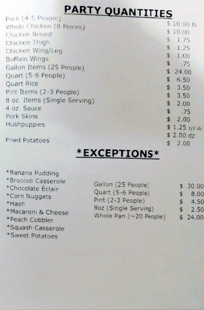 Dukes BBQ of Bamberg - Authentic SC BBQ - Destination BBQ