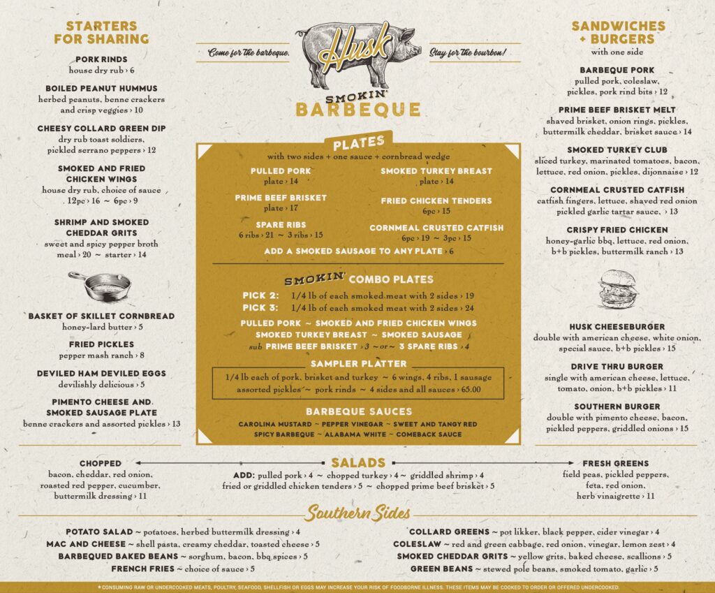 Husk Barbeque ***Permanently Closed*** Restaurant, S. Main St ...