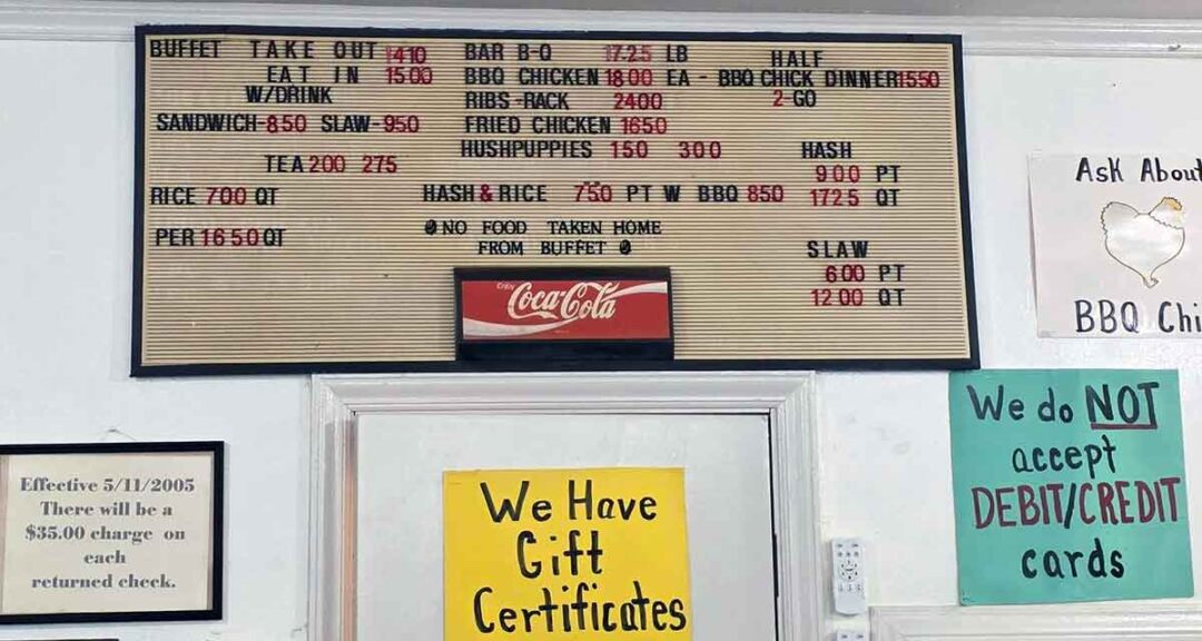 McCabe’s BBQ Restaurant in Manning, SC - Destination BBQ