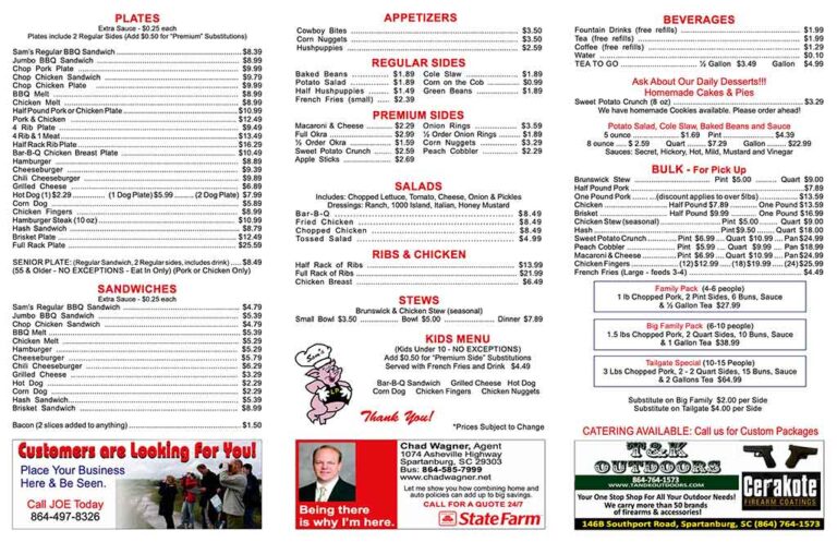 Little Pigs BBQ of Pine Street in Spartanburg - Destination BBQ