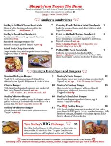 Smiley's Smokin' BBQ Buffet Restaurant in Elgin, SC - Destination BBQ