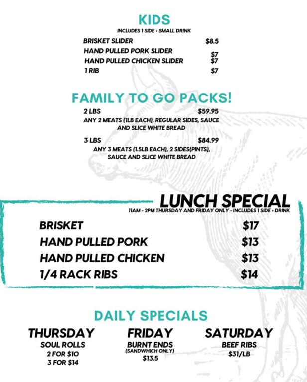 Smitty's Smokin' Soul Food Restaurant in Easley - Destination BBQ