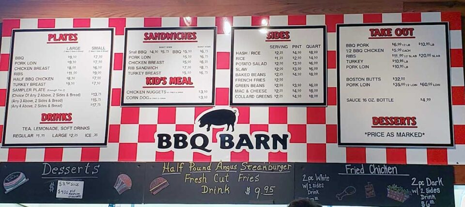 BBQ Barn - Restaurant in North Augusta - Destination BBQ