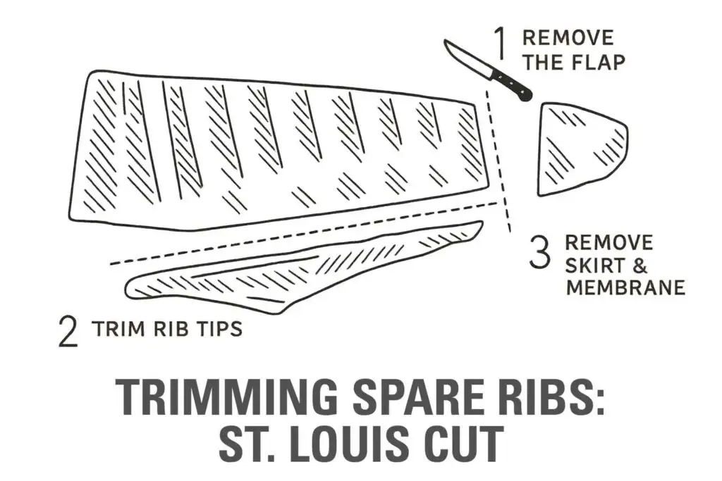St. Louis Style Ribs: What They Are & How to Trim, Prep, Cook ...