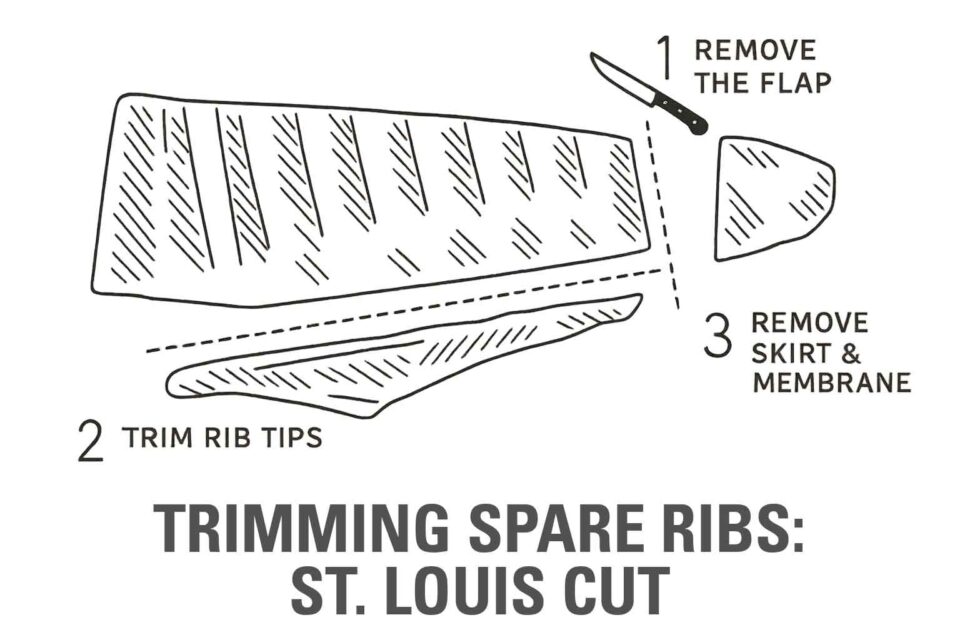 St. Louis Style Ribs: What They Are & How to Trim, Prep, Cook ...