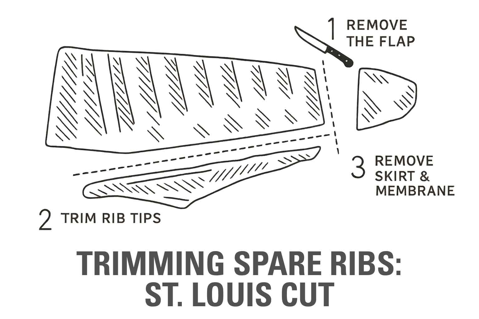 St. Louis Style Ribs: What They Are & How to Trim, Prep, Cook ...