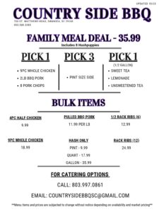 Country Side BBQ ***Permanently Closed*** - Destination BBQ