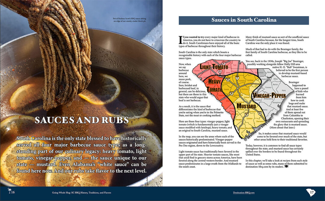 SC BBQ Trail Maps, Recipes, Events, and More - Destination BBQ