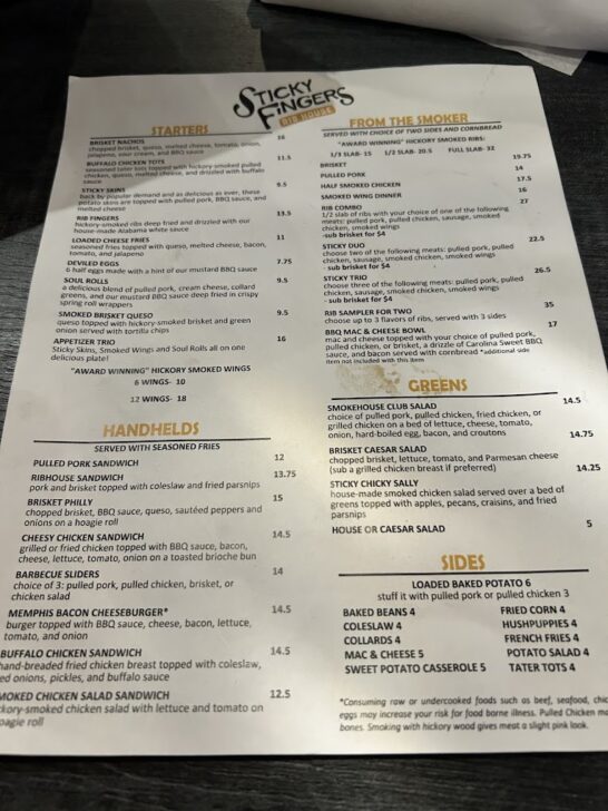 Sticky Fingers - North Charleston ***Permanently Closed ...