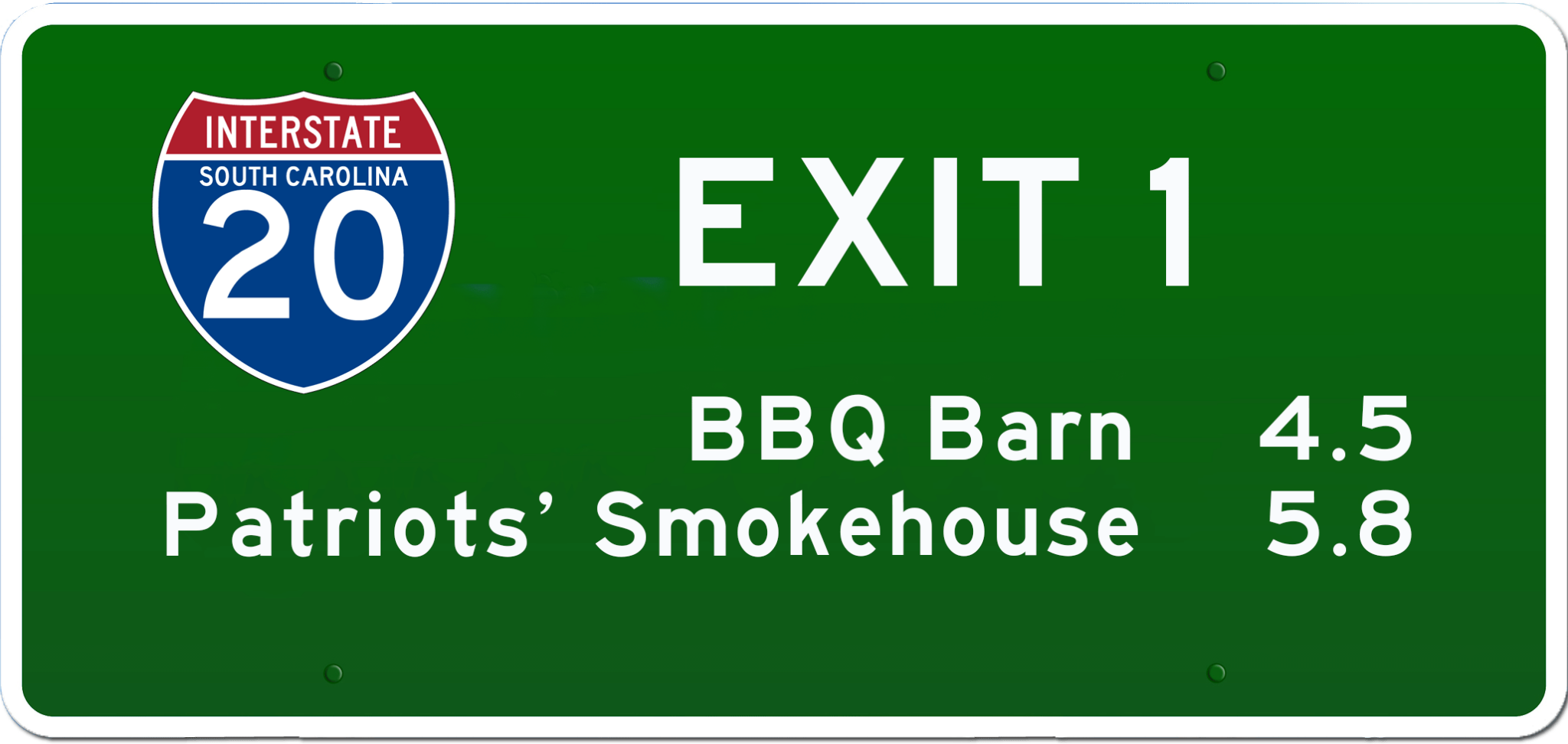 SC BBQ: Interstate 20 BBQ Restaurant Guide - Destination BBQ