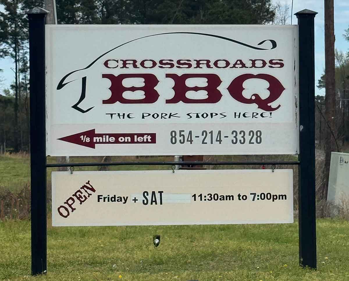 Crossroads BBQ***Temporarily Closed*** Restaurant near St. George ...