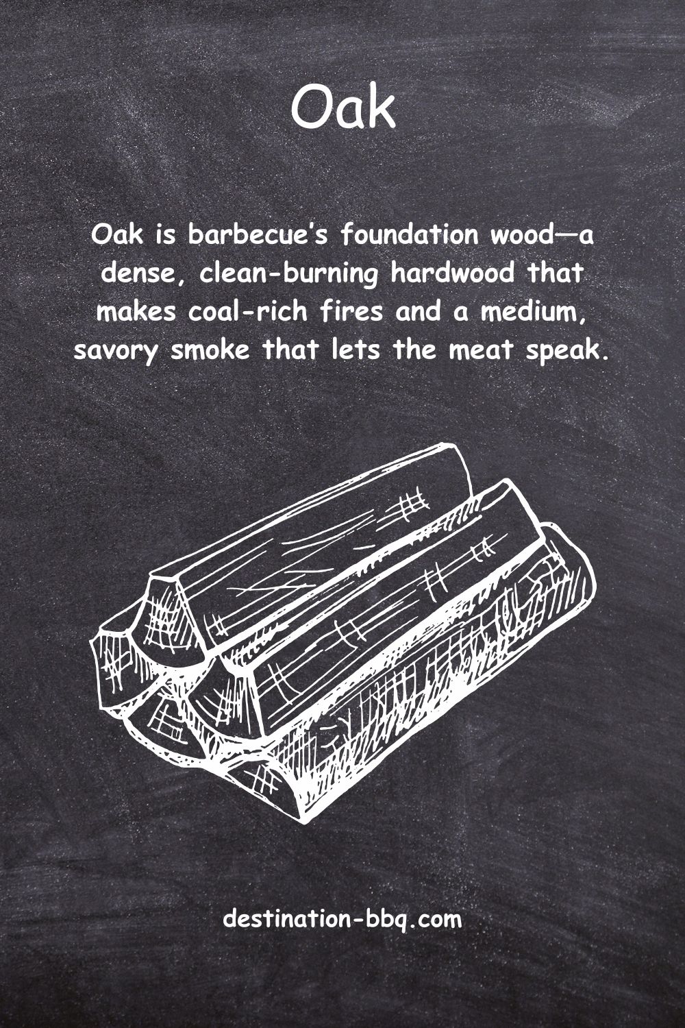 Oak: BBQ Smoking Wood Guide – Flavor, Uses & Pairings - Destination BBQ