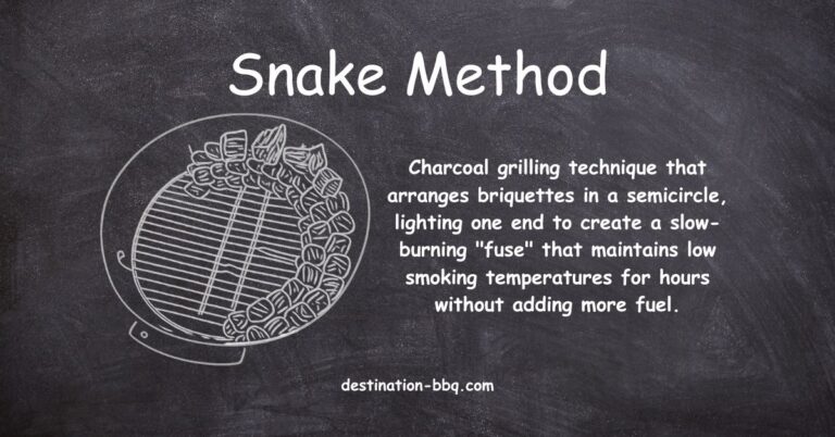 Snake Method Explained - Destination BBQ